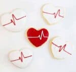 Nursing Cookies {EKG Cookie} - i am baker