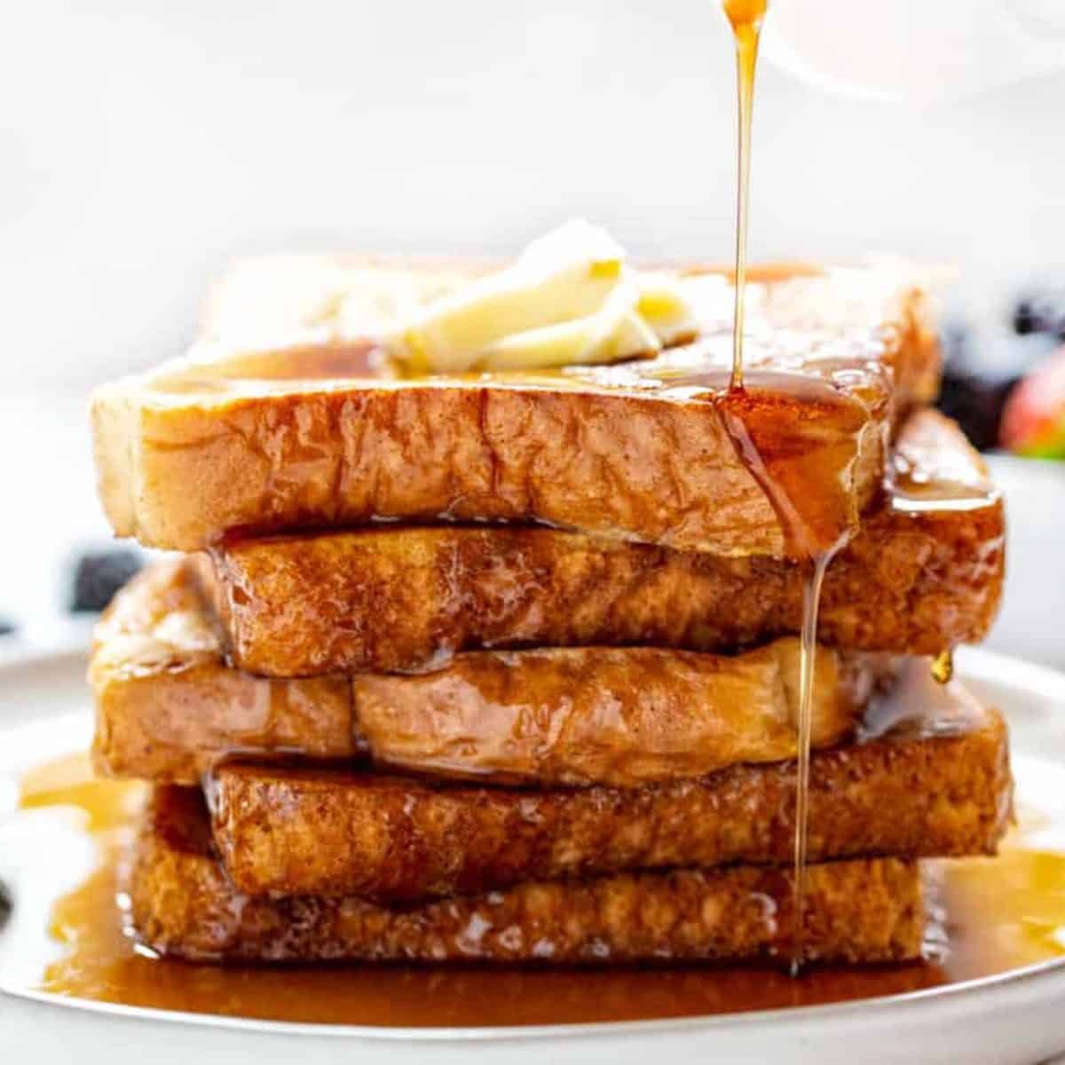 Crunchy French Toast - i am baker