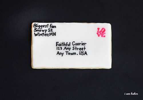 Thank You Cookies (For Mr. Postman) - i am baker