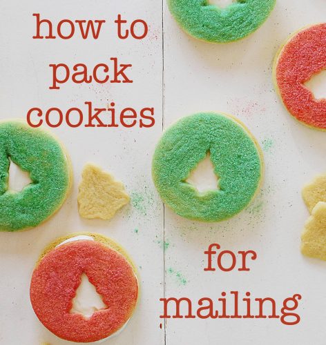 How To Package and Ship Cookies - i am baker