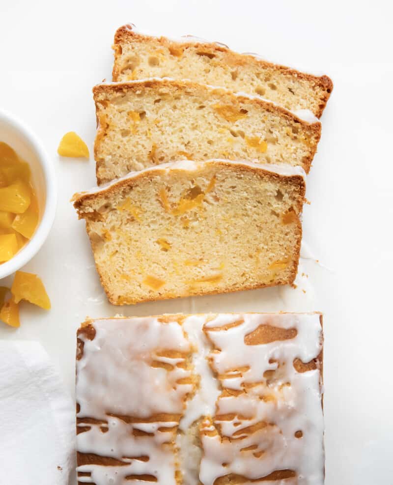 Peach Bread - i am baker