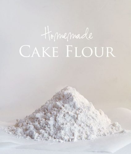 Homemade Cake Flour - i am baker