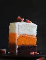 Candy Corn Cake - i am baker