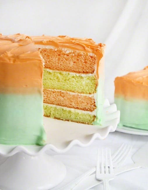 Spring Cake - i am baker