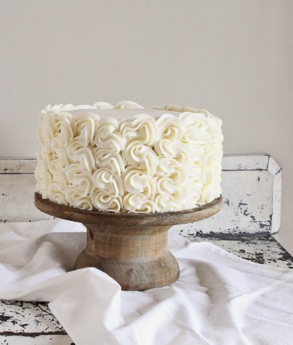 frilly cake {a tutorial} - i am baker