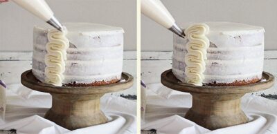 frilly cake {a tutorial} - i am baker