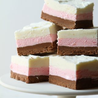 Neapolitan Fudge - i am baker