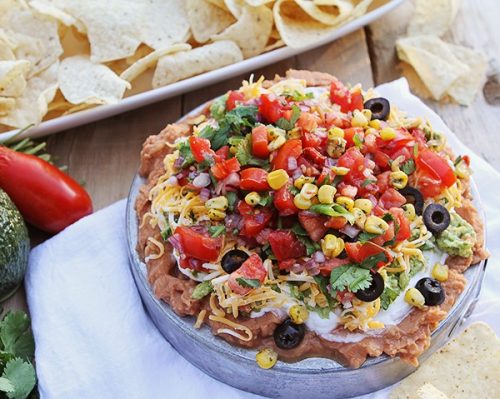 Eight Layer Dip - i am baker