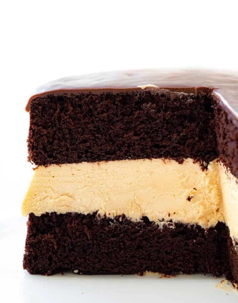 Biscoff Buckeye Cake - i am baker