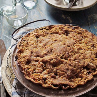 French Apple Cranberry Pie