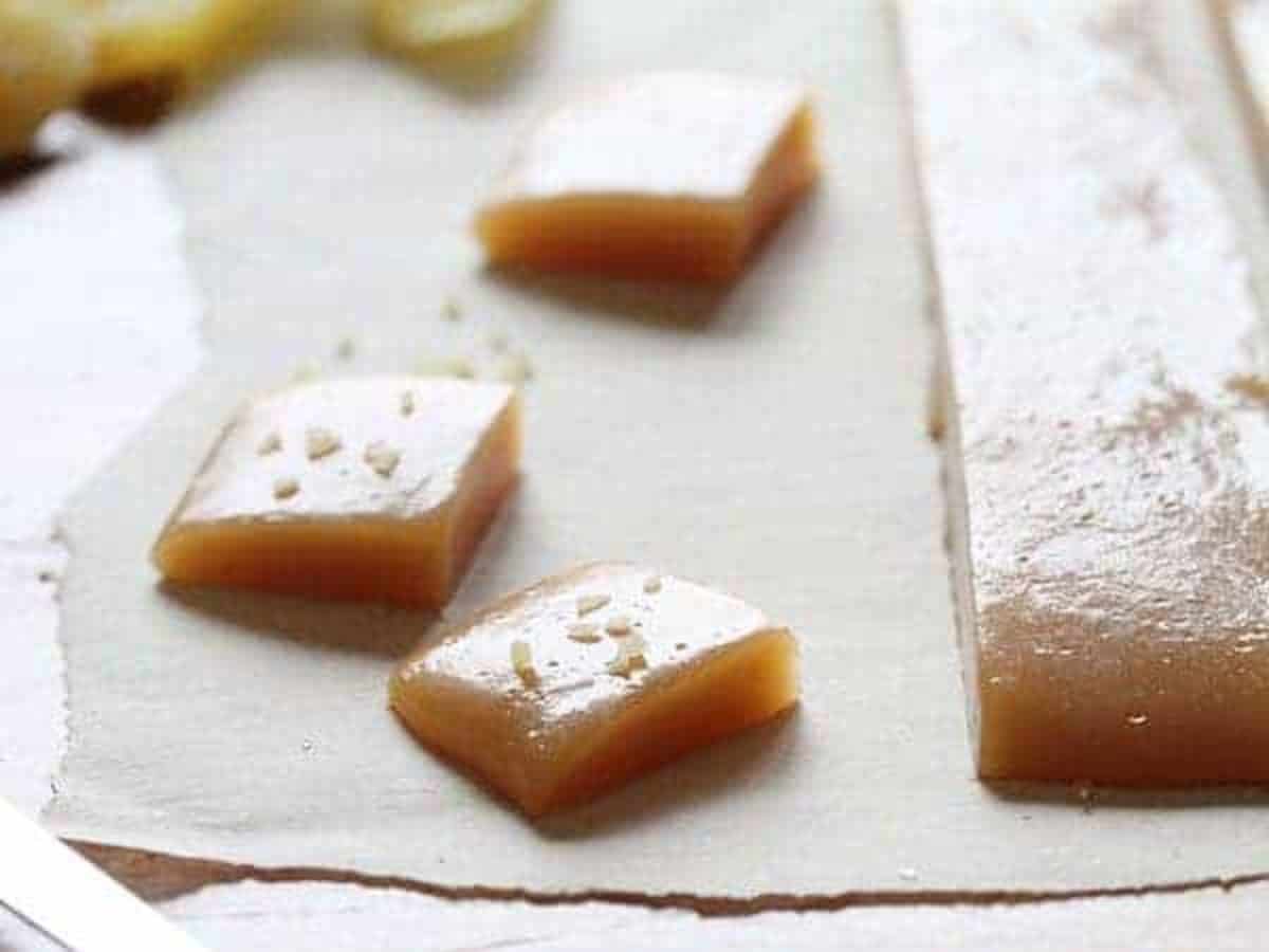 Ginger Caramels - i am baker