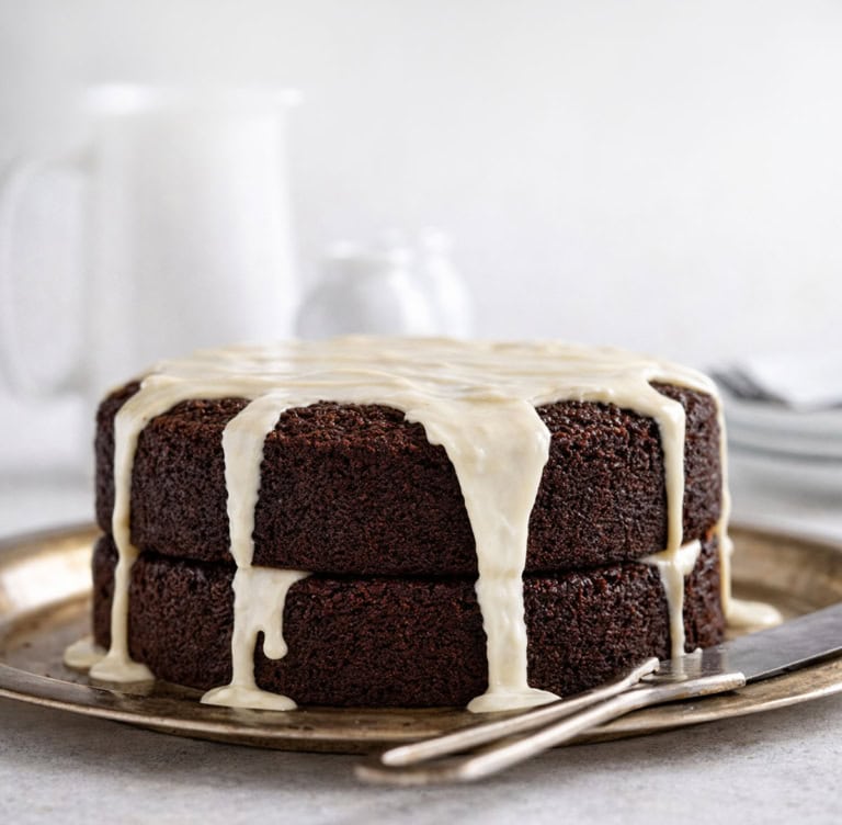 Chocolate Beer Cake - i am baker