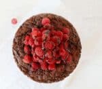 Skinny Chocolate Raspberry Cake - i am baker