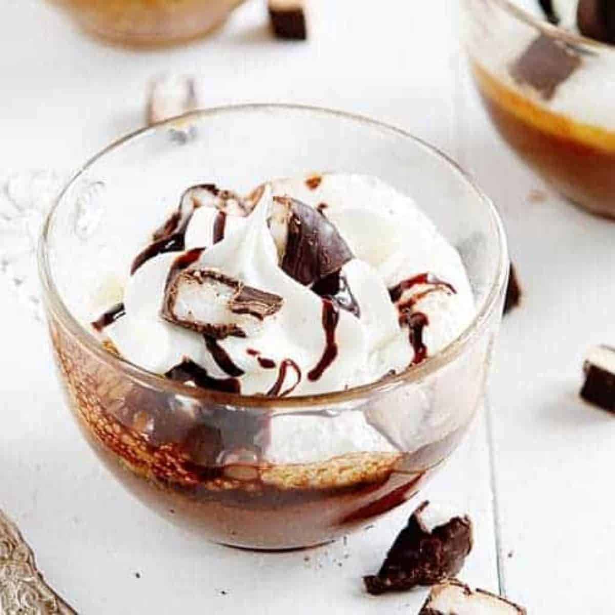 chocolate peppermint mug cake