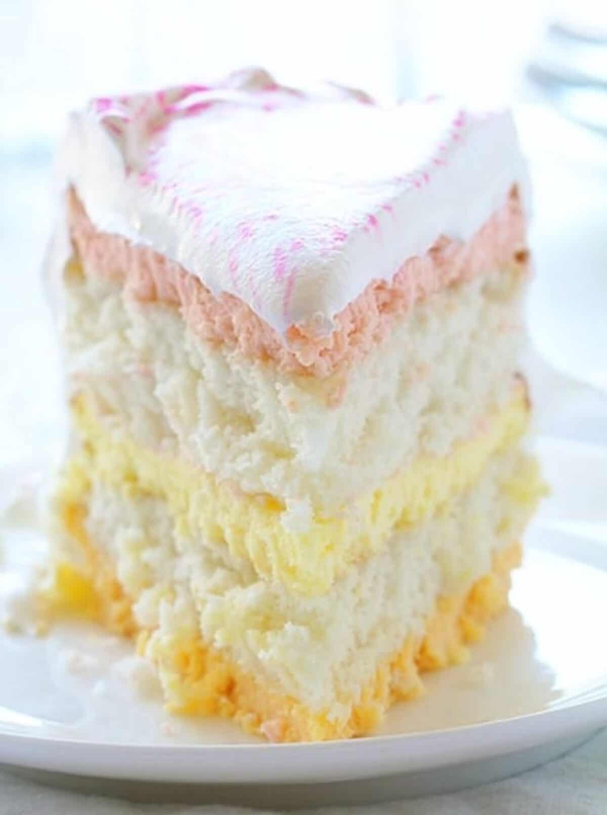 Spring Cheesecake Cake - i am baker