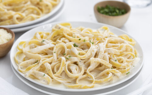 Classic Fettuccine Alfredo - i am baker