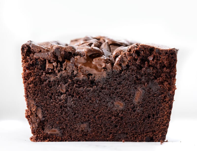 Double Chocolate Loaf Cake - i am baker