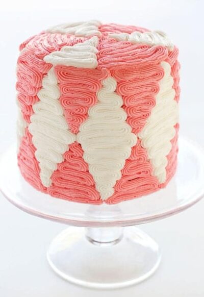 Easy Harlequin Cake - i am baker