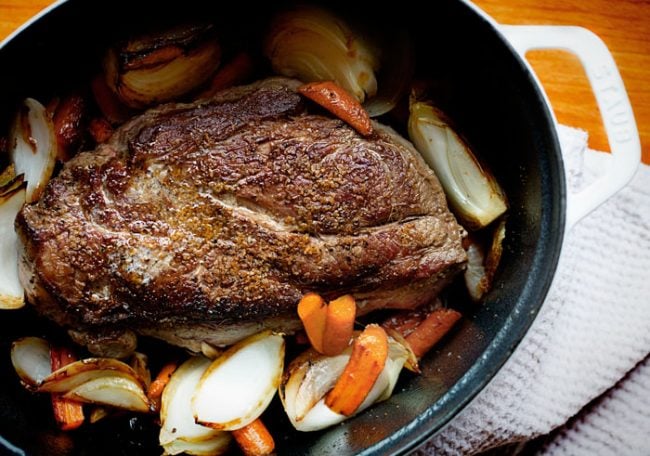 Easy Pot Roast {VIDEO} - i am baker