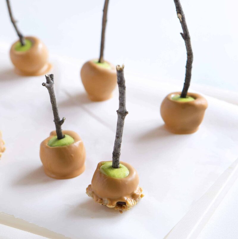 Mini Butterscotch Apples - i am baker