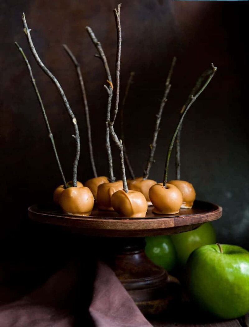 Mini Butterscotch Apples - i am baker