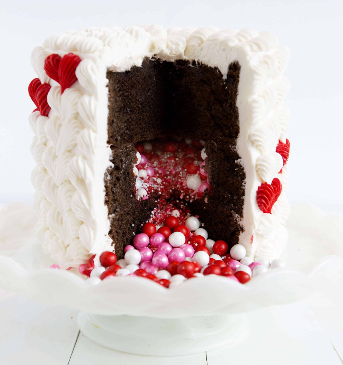 Buttercream Heart Surprise Inside® Cake - i am baker