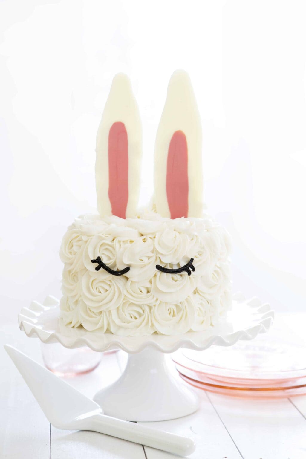 Bunny Ear Cake {VIDEO} - i am baker