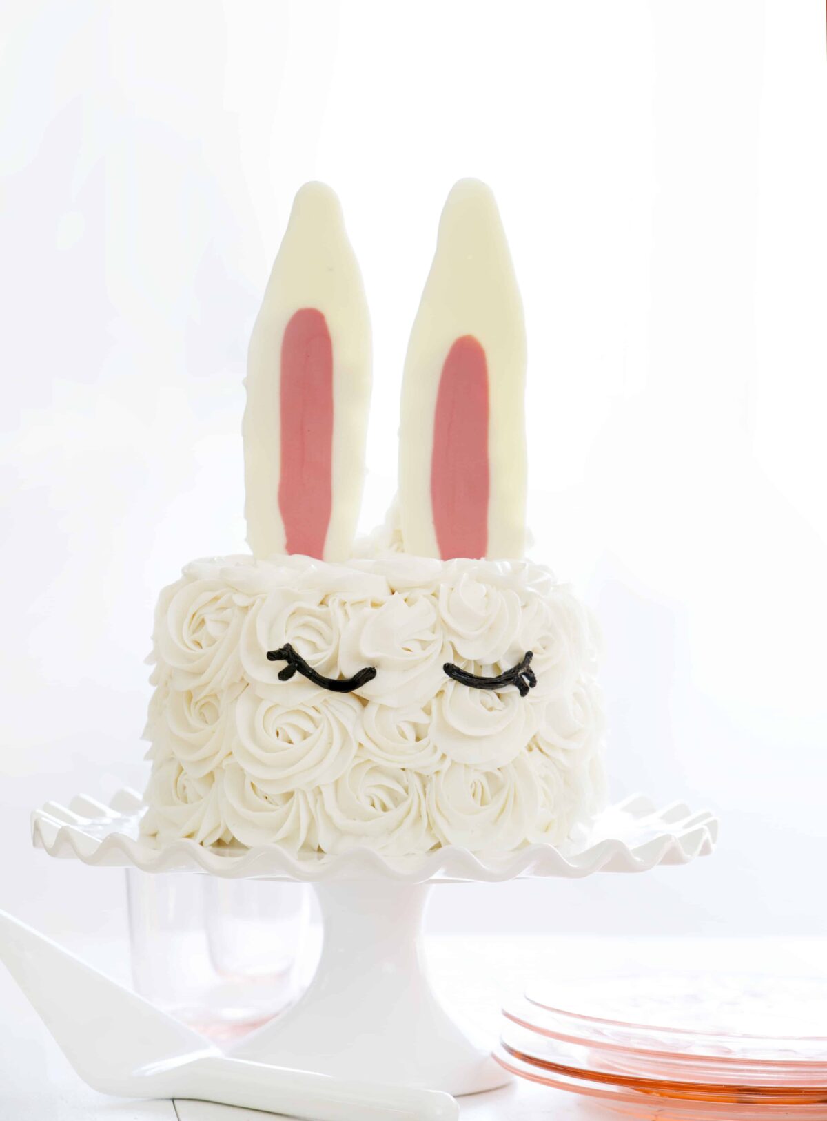 Bunny Ear Cake {VIDEO} - i am baker