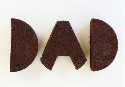 Chocolate DAD Cake - i am baker