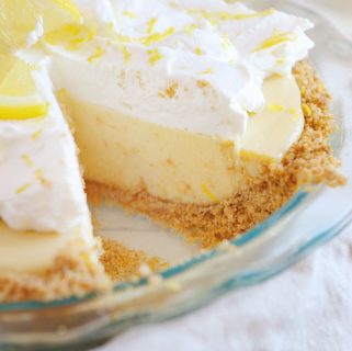 Fresh Lemon Pie {VIDEO} - I Am Baker