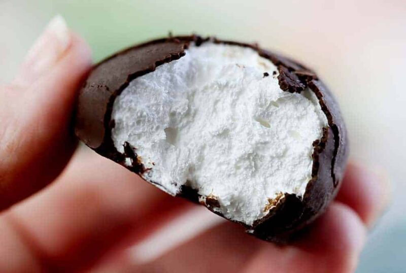 Homemade Marshmallow Eggs - i am baker