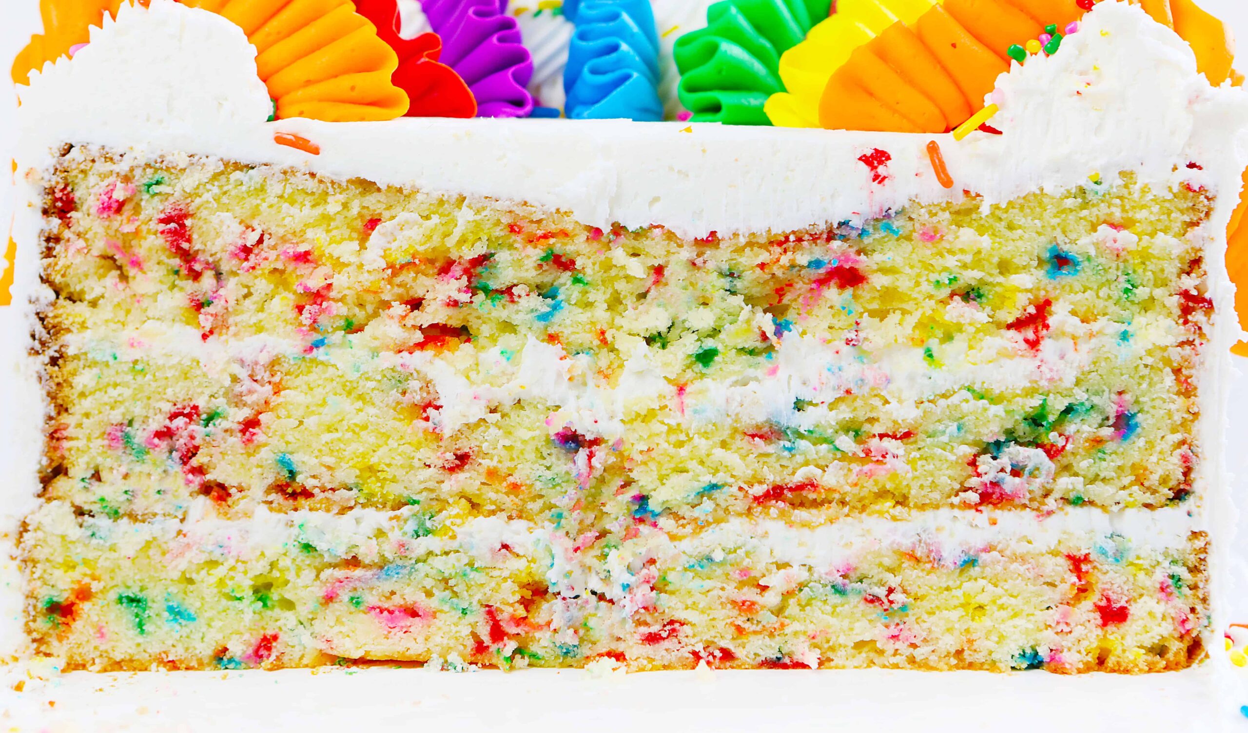 Sprinkles Cake - i am baker