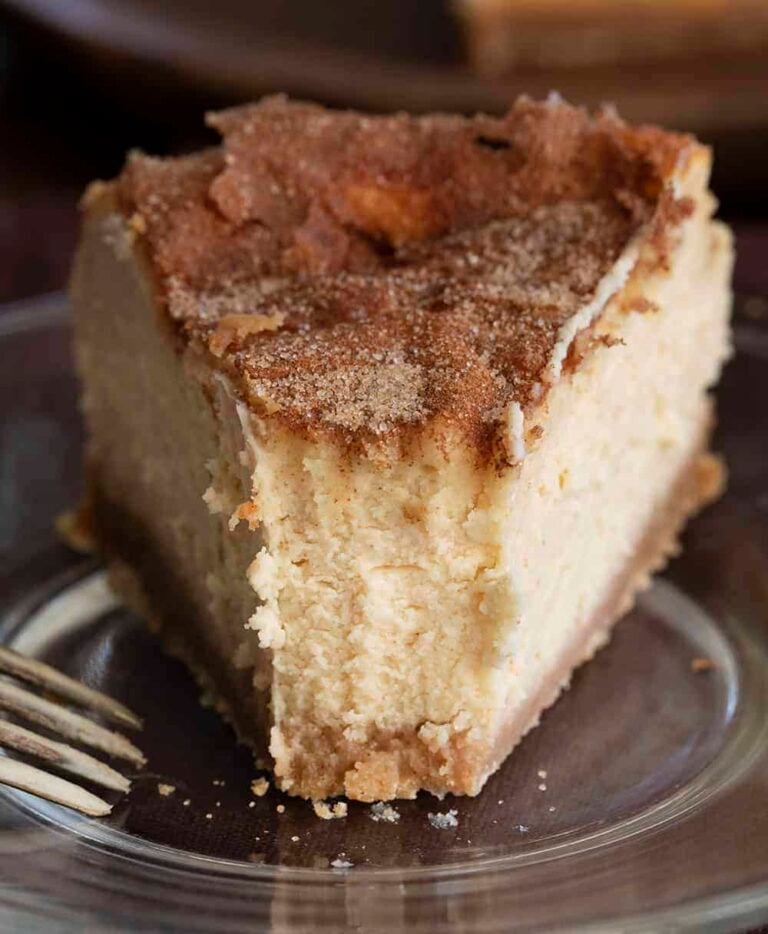 Snickerdoodle Cheesecake - i am baker