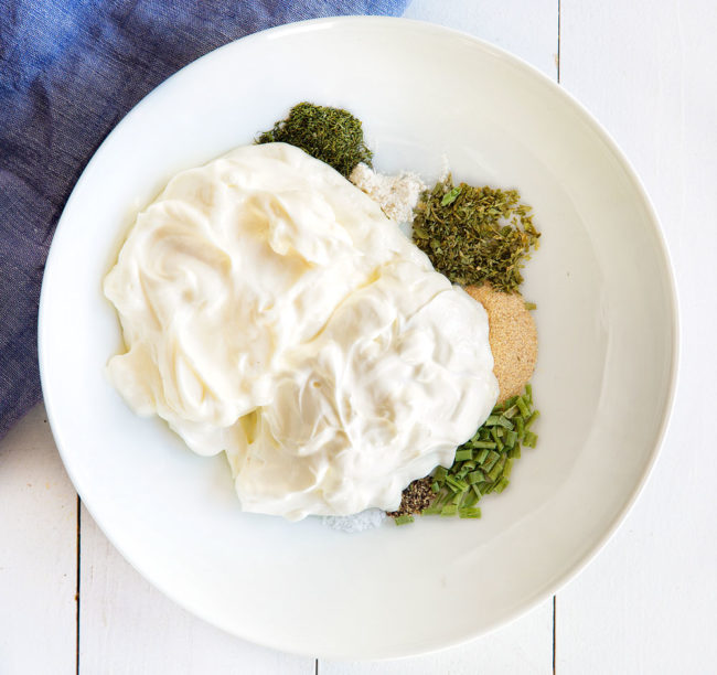 Homemade Ranch Dressing - i am baker