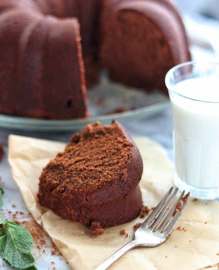 Chocolate Pound Cake - i am baker