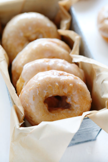 Glazed Cake Donuts {VIDEO} - i am baker