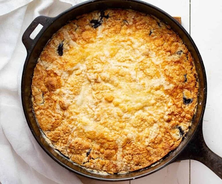 Blueberry Dump Cake - i am baker