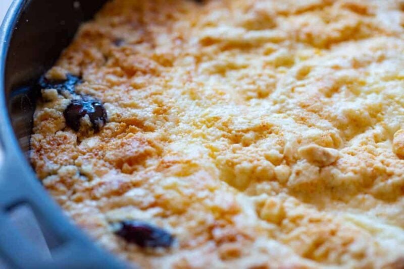 Blueberry Dump Cake - i am baker
