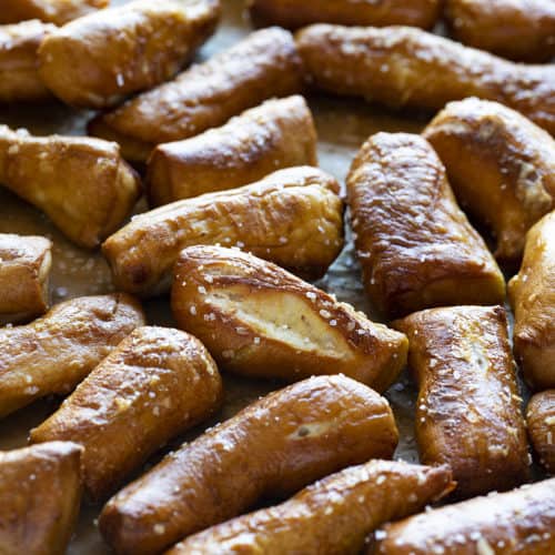 Homemade Pretzel Bites - i am baker