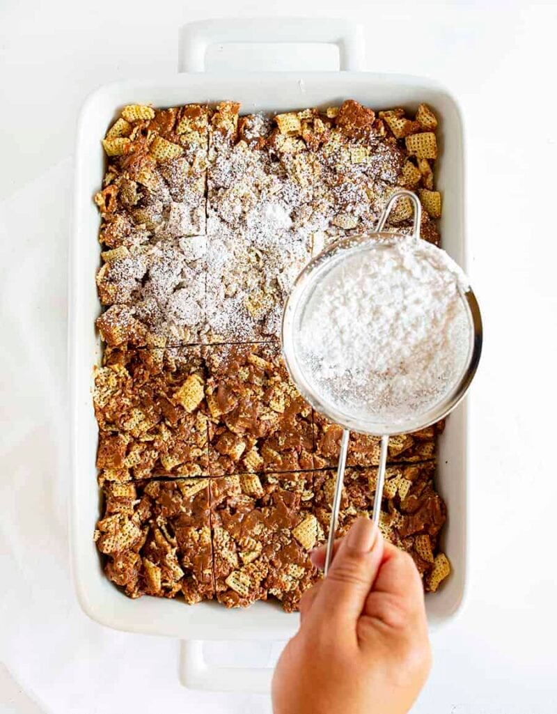 Puppy Chow Bars - i am baker