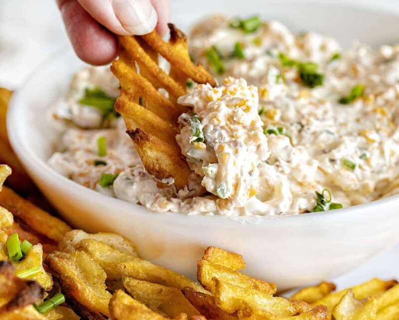 Loaded Baked Potato Dip - i am baker