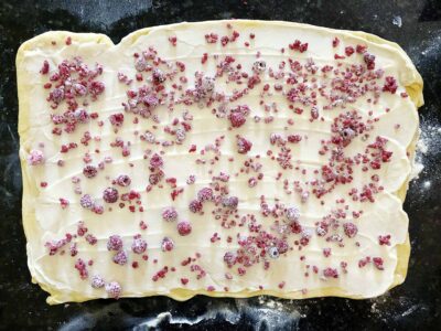 Raspberry Cream Cheese Sweet Rolls - i am baker