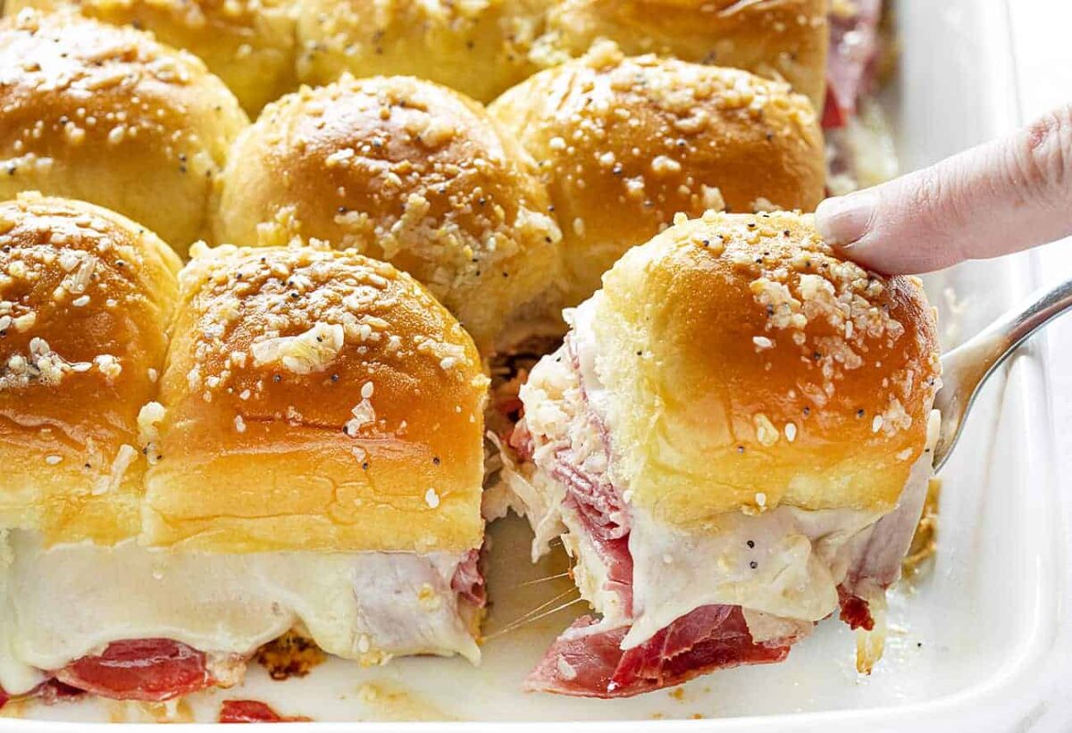 Reuben Sliders - i am baker