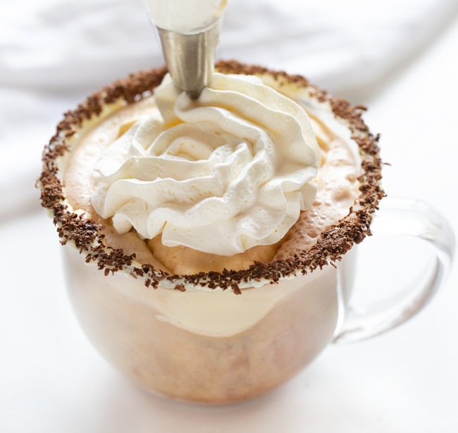 Drunken Snowman Cocktail - i am baker