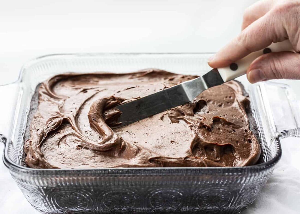 Chocolate Depression Cake {Wacky Cake} - i am baker