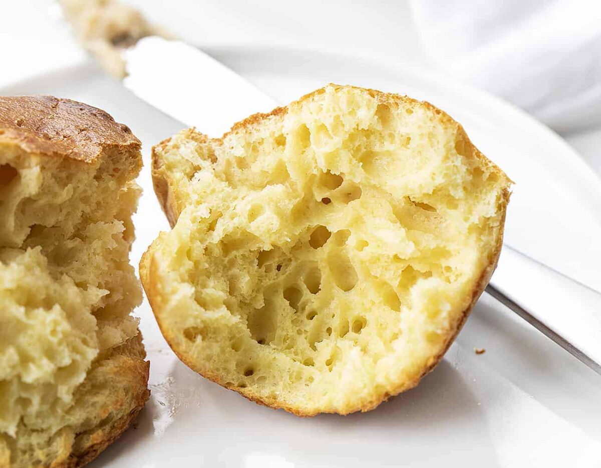 {The EASIEST Ever!} Sourdough Popovers - i am baker