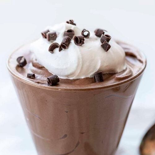 Two Ingredient White Chocolate Mousse - i am baker
