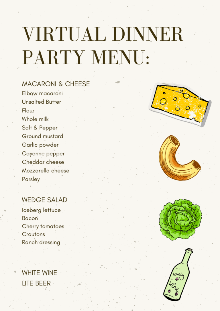 How to Throw a Virtual Dinner Party - i am baker