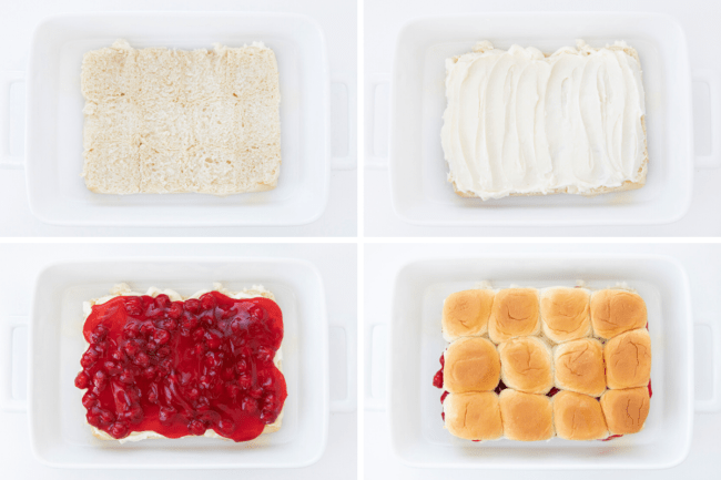 Cherry Cheesecake Sliders - i am baker