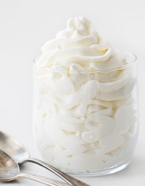 Soft & Sweet Homemade Whipped Cream - i am baker